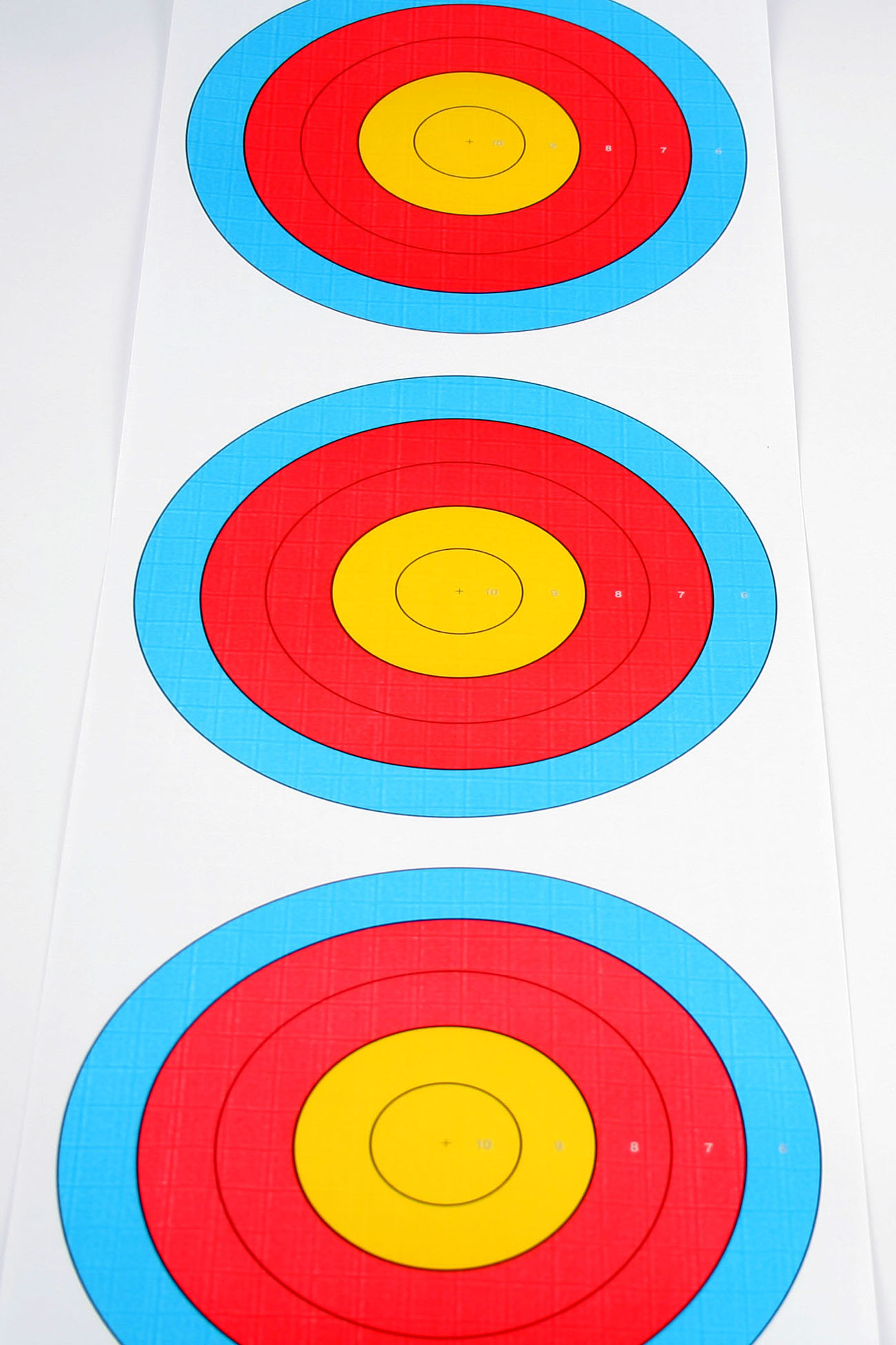 Blowgun triple vertical target face | Blowpipe Targets | Alex Bow